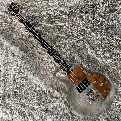 Custom Shop Dan Armstrong Crystal Bass Lucite Acrylic Body Chrome ...