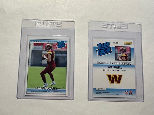2022 Panini Instant Rated Rookie SAM HOWELL RC 1/4094 #RR41 Wash ...