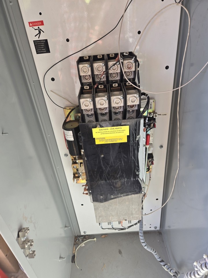 GE Zenith ZTG MX150 600A 480V transfer switch | eBay