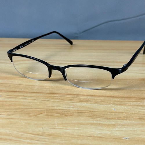 Ray-Ban RB7005 2034 48-19 135 Black Half Rim Eyeglasses Frame Only ...