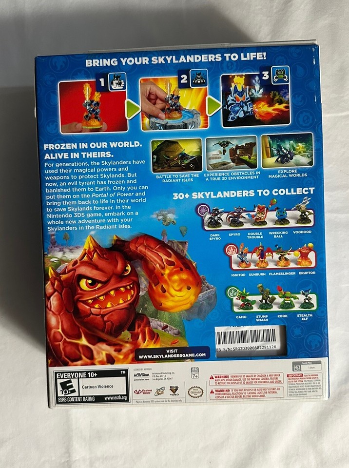 Skylanders Spyro's Adventure (Nintendo 3DS, 2011) 47875841543 | eBay