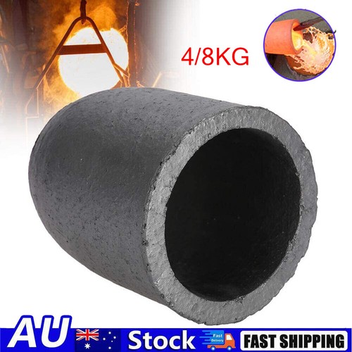 4/8KG Graphite Foundry Crucible Ingot Mould Mold Casting Copper Gold ...