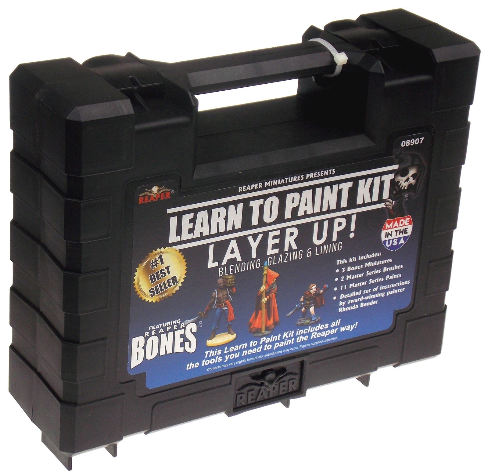 Reaper Miniatures Learn to Paint Bones Kit #2 Layer up Set 08907 for ...