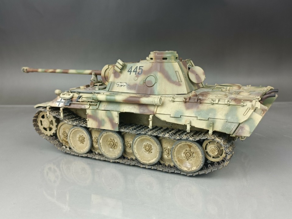 1/35 Built Tamiya WWII German Panther D Tank Model Grossdeutschland ...