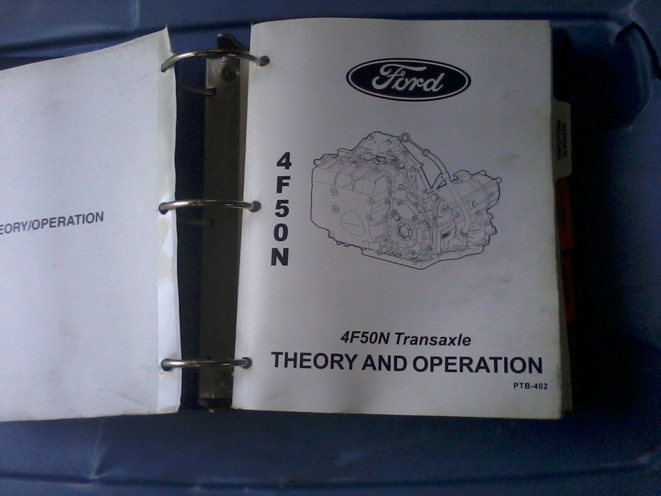 FORD 4F50N TRANSMISSION ASSEMBLY DISASSEMBLY SERVICE REPAIR MANUAL | eBay