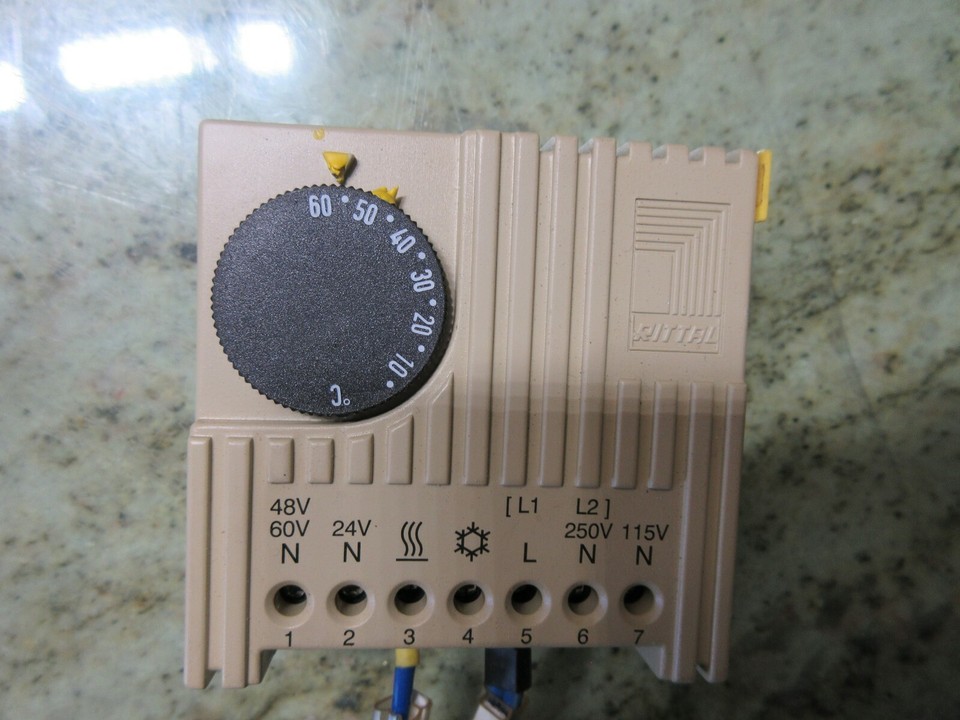 RITTAL TIMER UNIT SK3110 10(4)A 30W 60V 250V TEMPERATURE CONTROL SWITCH ...