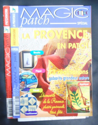 Magic Patch N° Hors série La provence en patch Patcwork couture quilts Piqué | eBay
