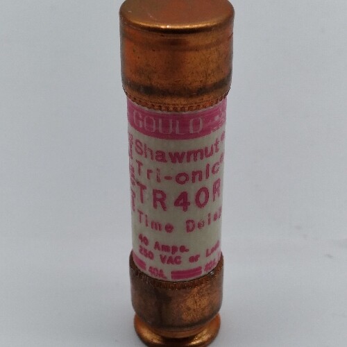 Gould Shawmut TR40R Tri-onic Time Delay Fuse Class RK5 250V 40Amp | eBay