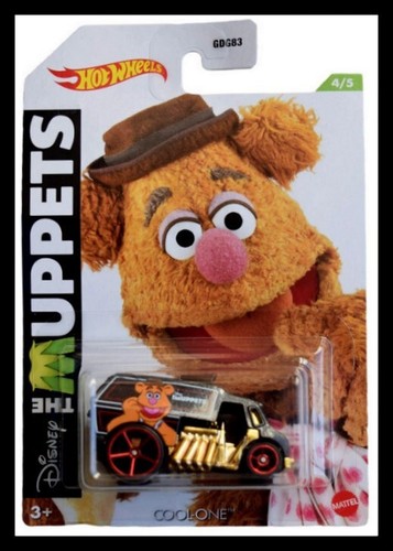 Hot Wheels Black Cool One Van Fozzie Bear The Muppets series 4/5 ...