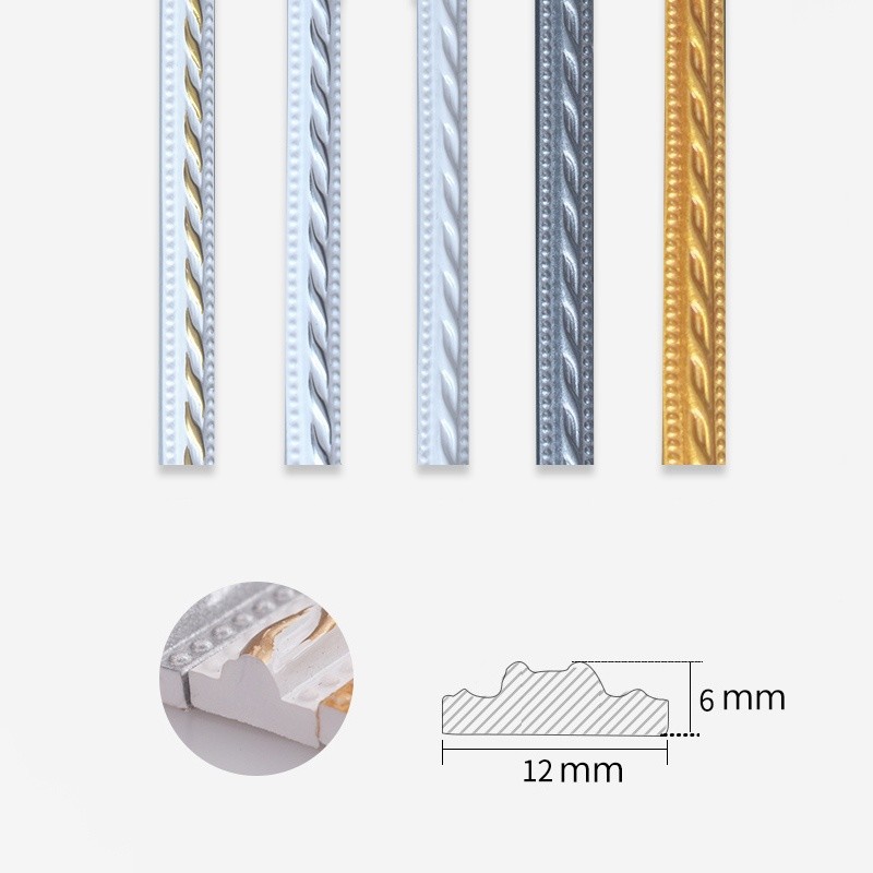 PVC Flexible Bendable Ribbon Rope Panel Moulding Mirror Frame Trim Home ...
