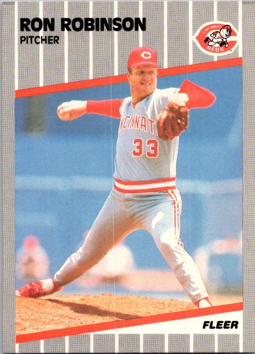 1989 Fleer - #169 Ron Robinson for sale online | eBay