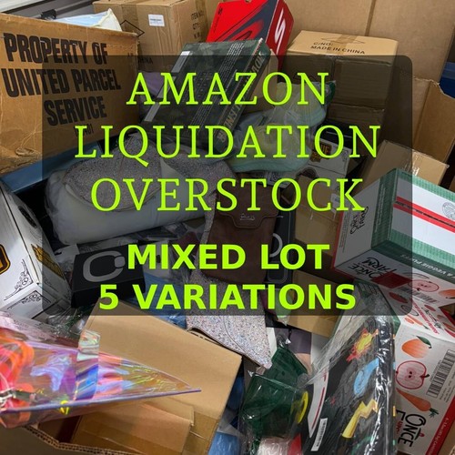 Amazon Overstock AMZ and TGT Liquidation Wholesale Mixed Lot Reseller ...