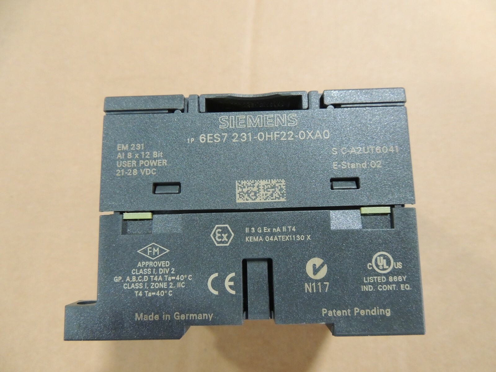SIEMENS MODULE EM-231 231-0HF22-0XA0 for sale online | eBay