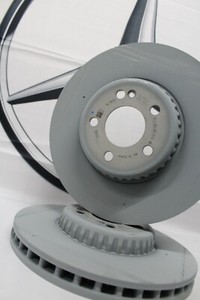 NEW Genuine Mercedes-Benz W213 E-Class FRONT Solid Brake Discs X2 ...