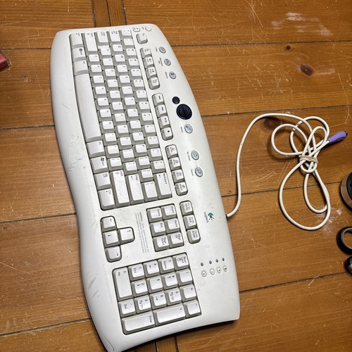 VINTAGE Logitech Access Keyboard (Y-SR34) Tested And Working RARE | eBay