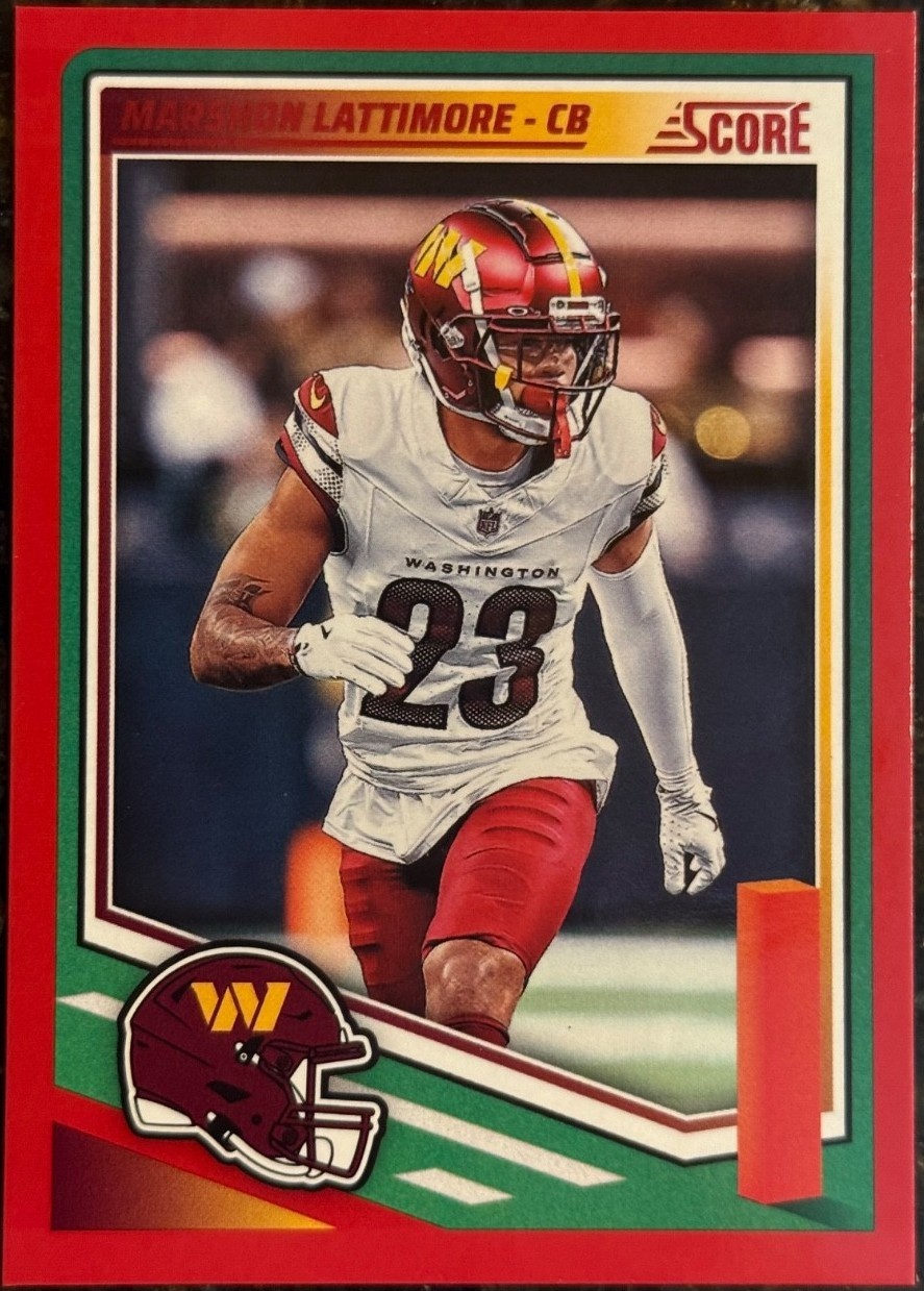 2025 Score - Marshon Lattimore #165 Red for sale online | eBay