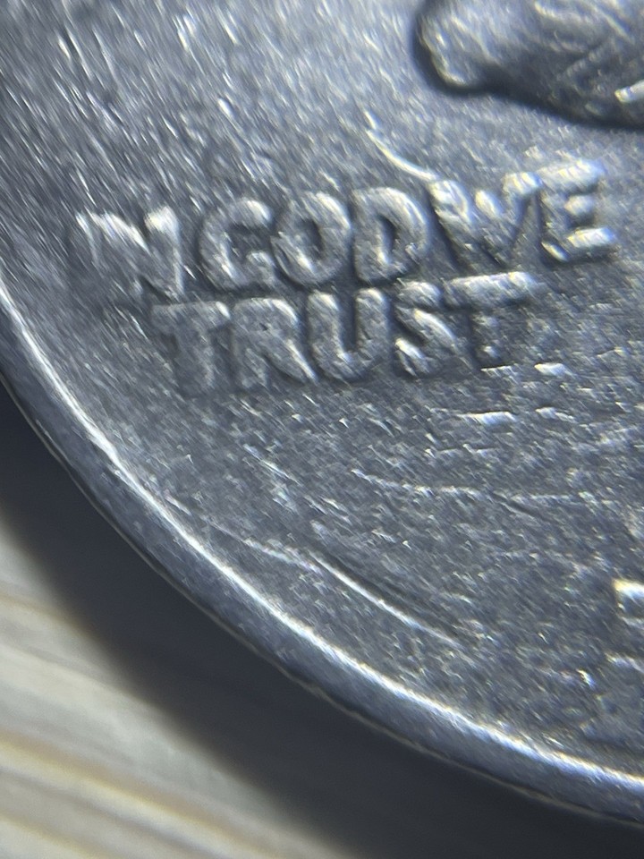 1983 P Quarter RARE ERRORS Rim/ Filled Mint CRACK IN BIRD BEAK REVERSE ...