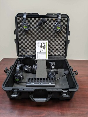 PortaPhone TD-900 5 Coach Headset System for Football Coaches | eBay