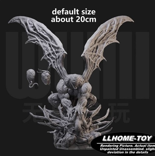 Anime Venom Flight Form Battle Resin 3D Print GK Figure DIY Model ...