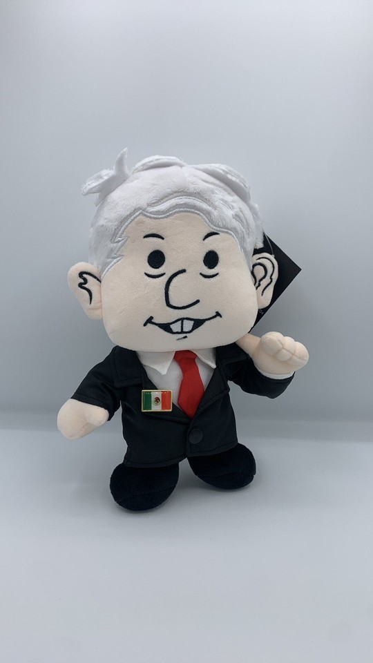 Amlito Soft Plush Toy Andres Manuel Lopez Obrador Mexican President 10 ...
