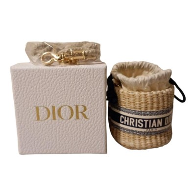 Christian Dior Straw pouch mini shoulder bag VIP limited Novelty Box | eBay
