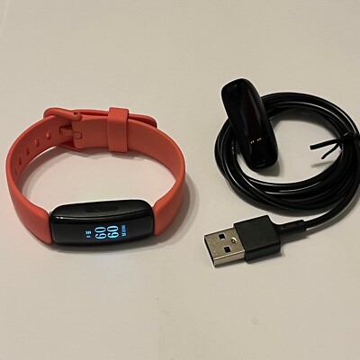 Fitbit Inspire 2 Fitness Activity Tracker + Heart Rate Monitor Pink ...