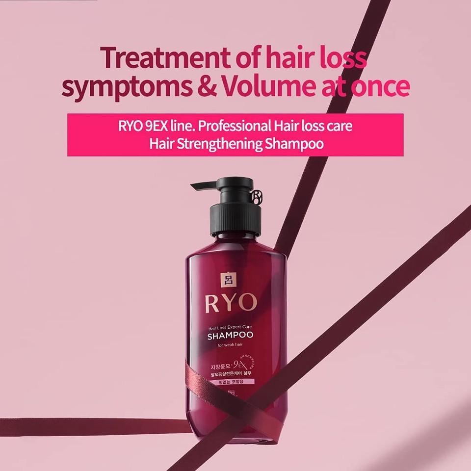 Ryo Anti Hair Loss Expert Care Shampoo for Thin Weak Hair, 400ml | eBay
