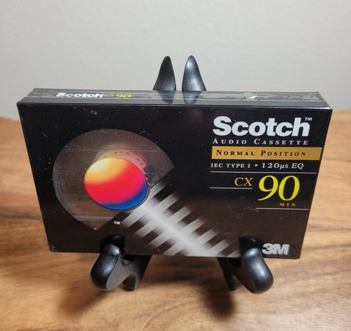 SCOTCH CX 90 MINUTES NORMAL BIAS BLANK CASSETTE TAPE (1) (SEALED)(NEW ...