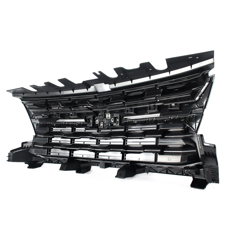 Upper Bumper Grille For Chevrolet Colorado 2021 2022 Chrome Front Grill ...