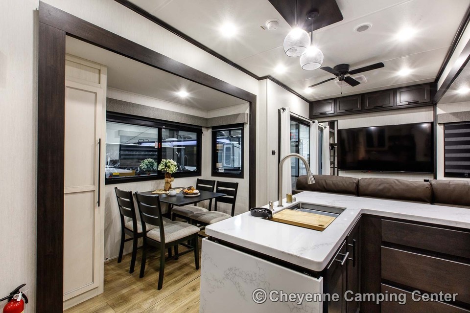 New 2026 Forest River Sabre 37RVMILES Rear Den Bunkhouse Fifth Wheel ...