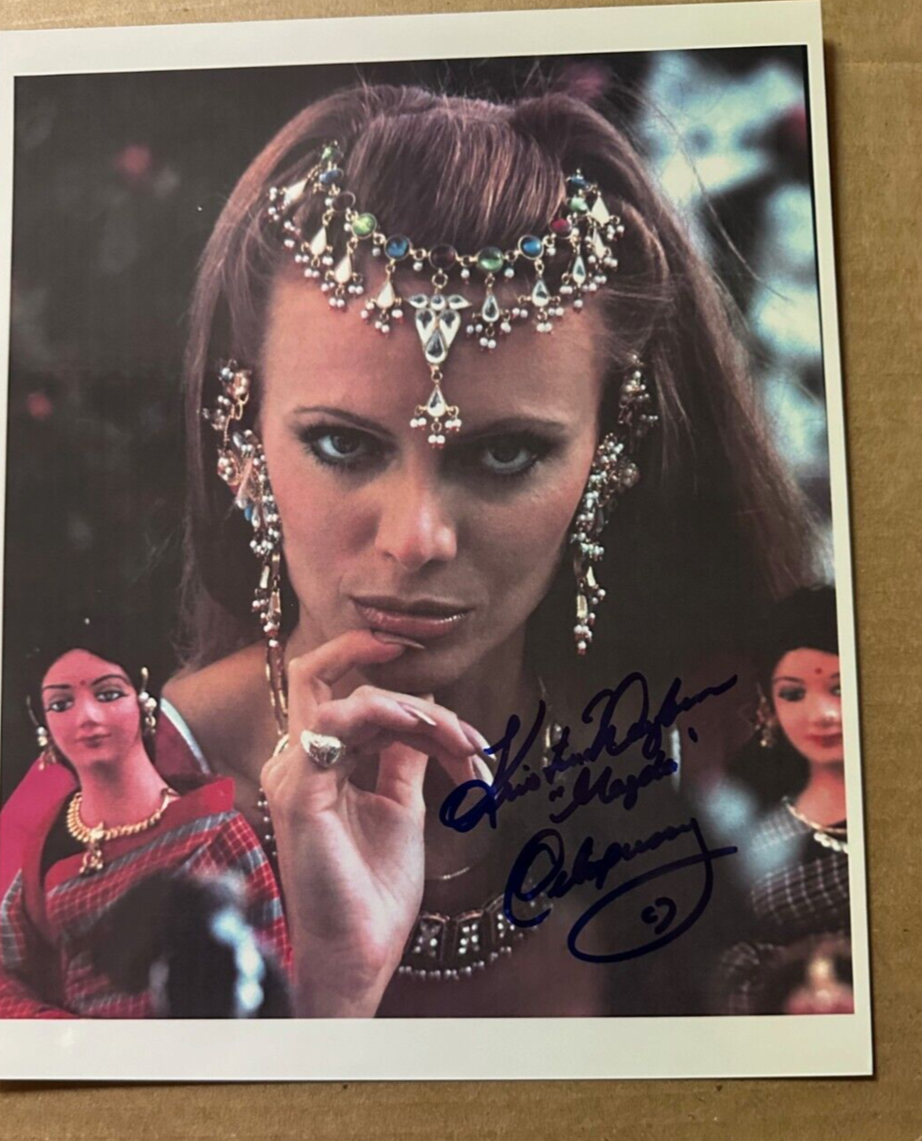 KRISTINA WAYBORN Autographed Photo ( 1983 " Octopussy " ) BOND | eBay