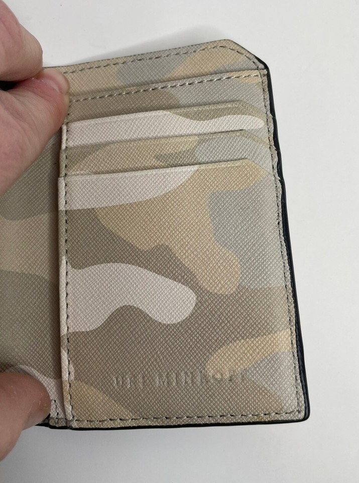 Uri Minkoff Bi-fold Black and Camo Wallet - NWOT! | eBay