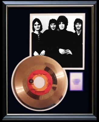 THE RASPBERRIES GO ALL THE WAY 45 RPM GOLD RECORD NON RIAA AWARD | eBay