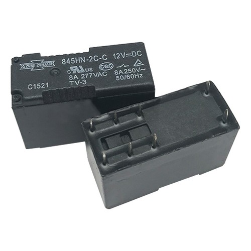 1Pcs SONG CHUAN 845HN-2C-C 12VDC Power Relay 8Pins 8A 277VAC | eBay