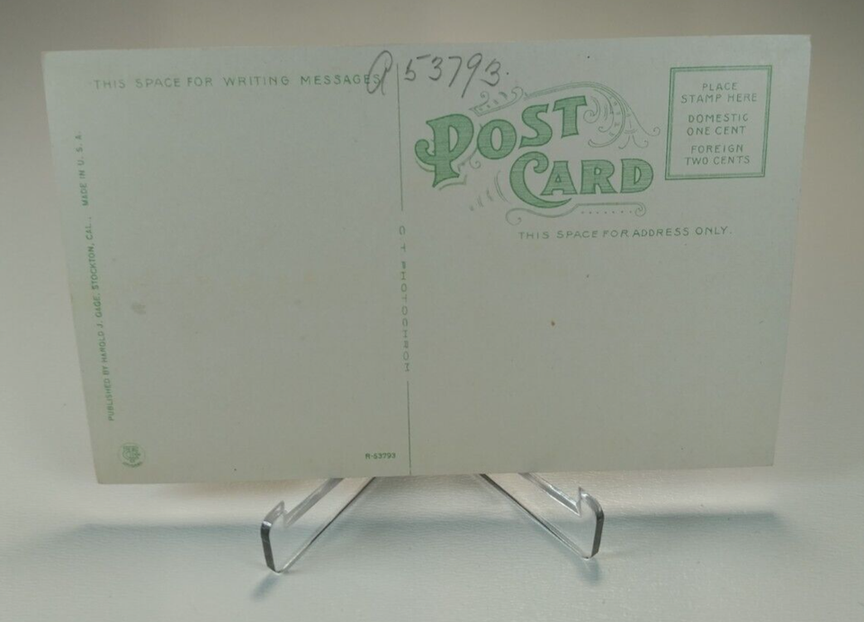 Hot Mineral Baths Stockton California Unposted Postcard | eBay