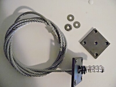 JAYCO / VIKING / COACHMAN MAIN WINCH CABLE WITH BLOCK AND BEARING ...