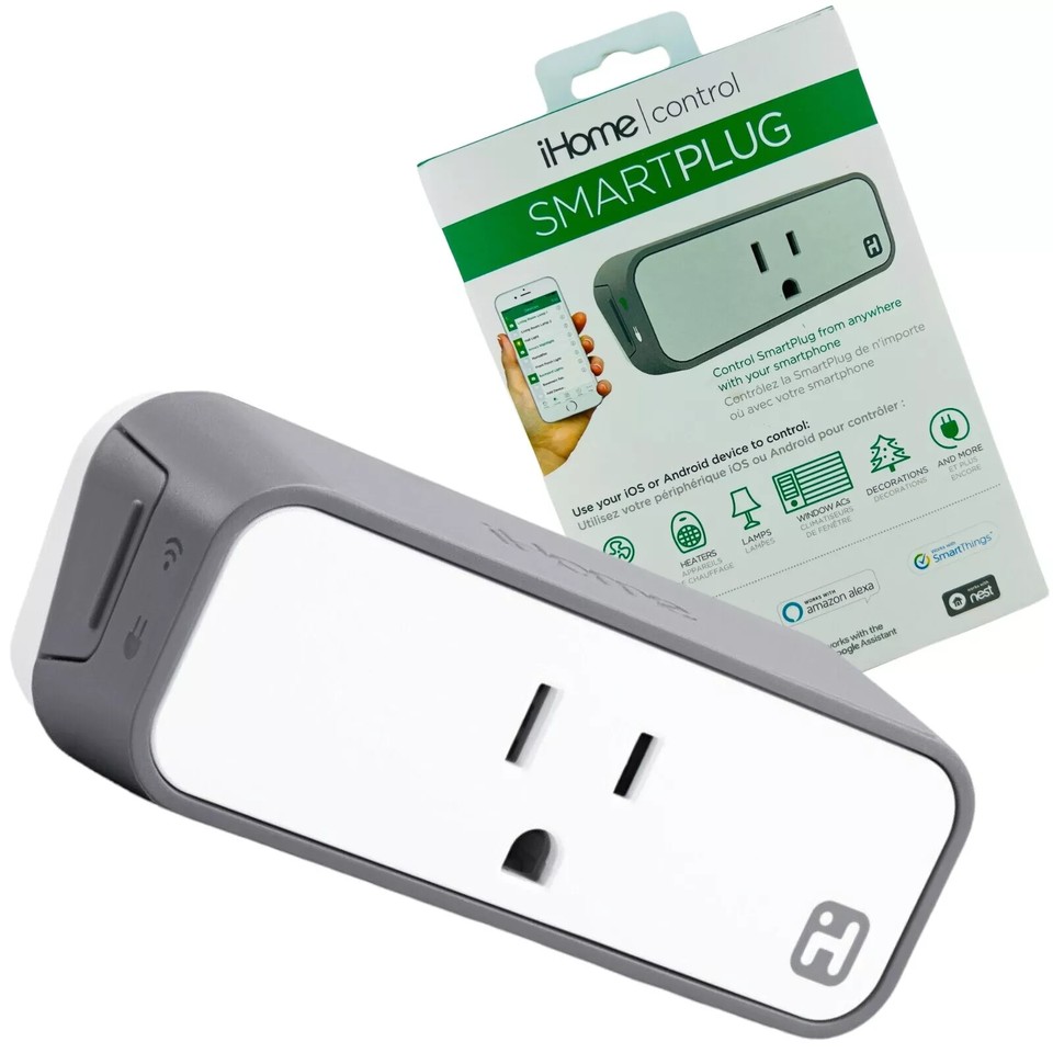 iHome Wi-Fi Control Smart Plug ISP6X Apple Homekit Compatible | eBay