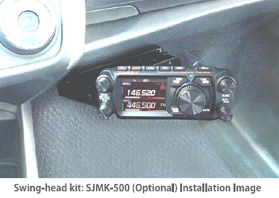 YAESU SJMK-500 Swing Head Mounting Bracket for FTM-500D FTM-500DR Radio ...