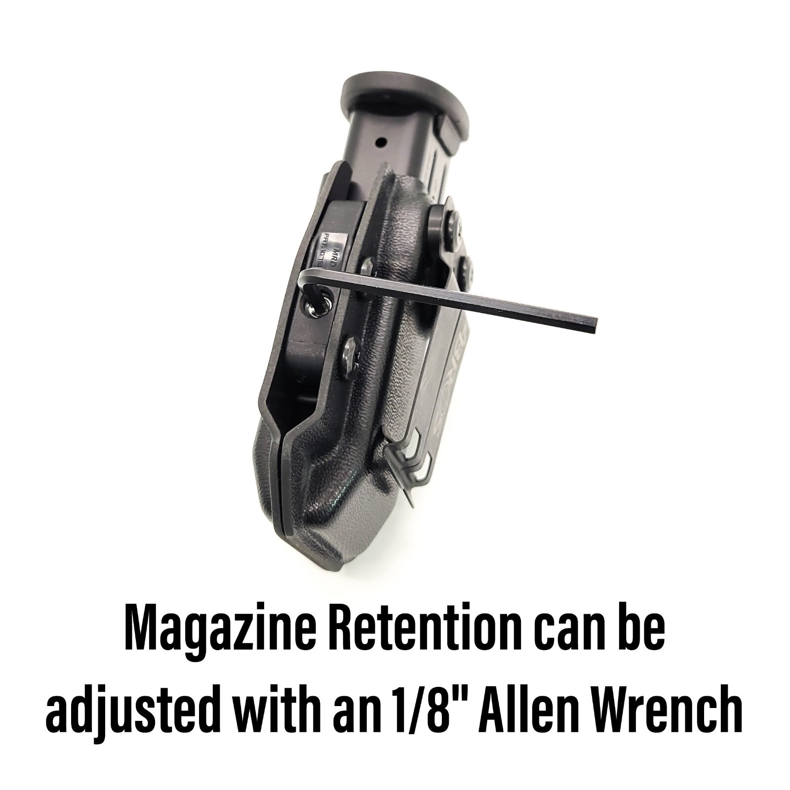 4Bros Holster IWB 9mm & 40 S&W Magazine Pouch, DCC Monoblock, Black ...