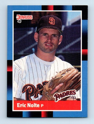 1988 Donruss Eric Nolte Rookie San Diego Padres #534 | eBay