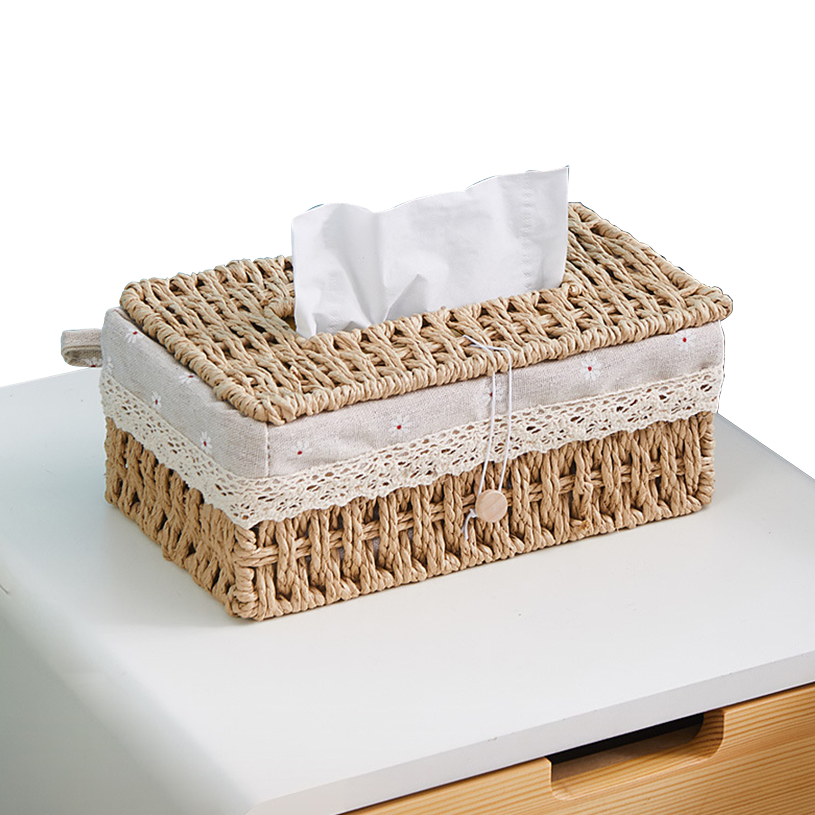 For Dining Room Party Car Desk Restaurant Tissue Box With Lining ...