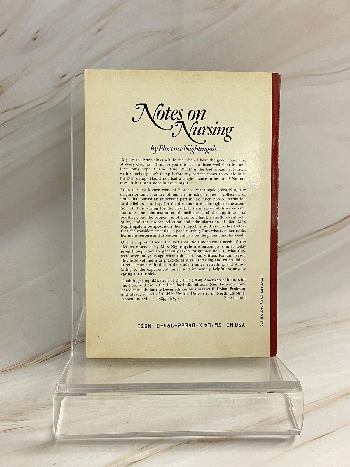 Notes on Nursing: What It Is, and What It Is Not Florence Nightingale ...