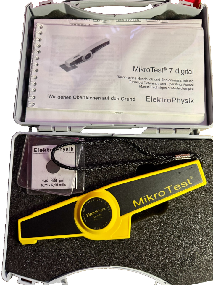 Elektro Physik MikroTest S10 6 Automatic Coating Thickness Gauge 2.5 ...