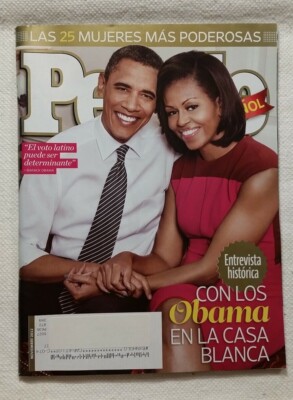 People Magazine, espanol, Nov 2012, Entrevista con los Obama en la Casa ...