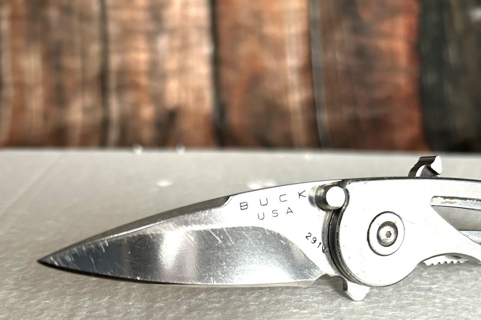Buck USA Rush 291 Liner Lock Assisted Folding Pocket Knife BOS 154CM | eBay