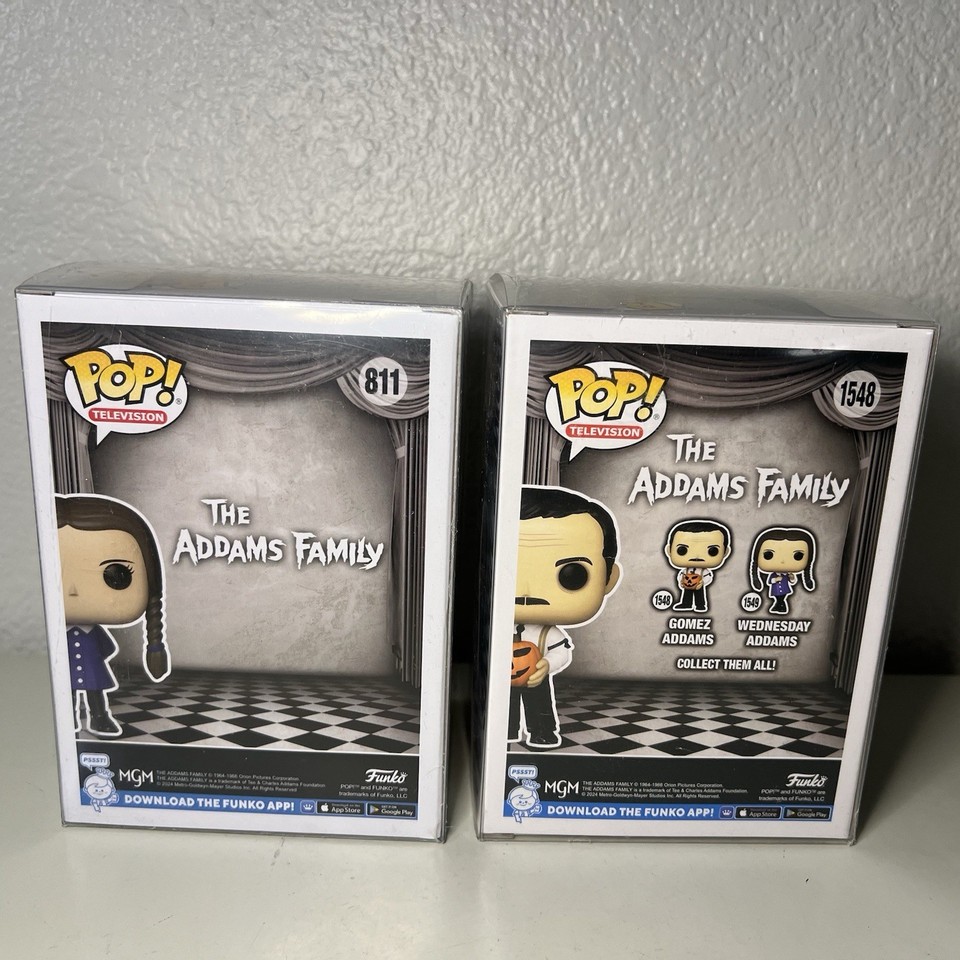 Funko Pop! The Addams Family Lot WEDNESDAY #811 Diamond Spirit Ex ...