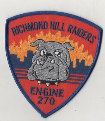 FDNY Fire Patch Engine 270 Richmond Hill Raiders | eBay