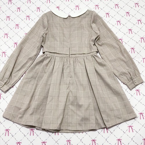 Ank Rouge Long Sleeve Dress Beige M Jirai kei Japanese Fashion ...