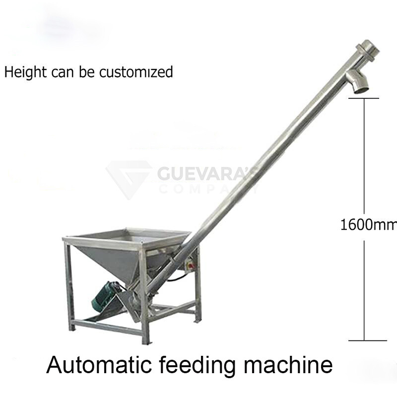 Auger Screw Feeder/Vibrating Hopper Inclined Conveyor Discharge Feeding ...