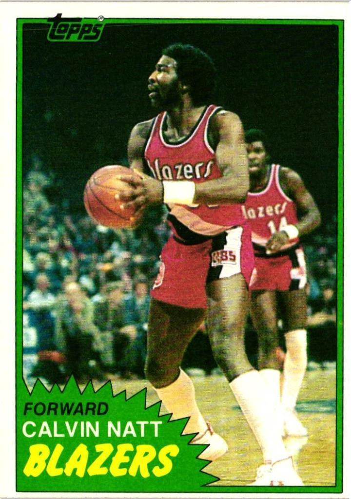 CALVIN NATT 1980-81 Topps Basketball #85 FREE SHIP 50% OFF SALE ...